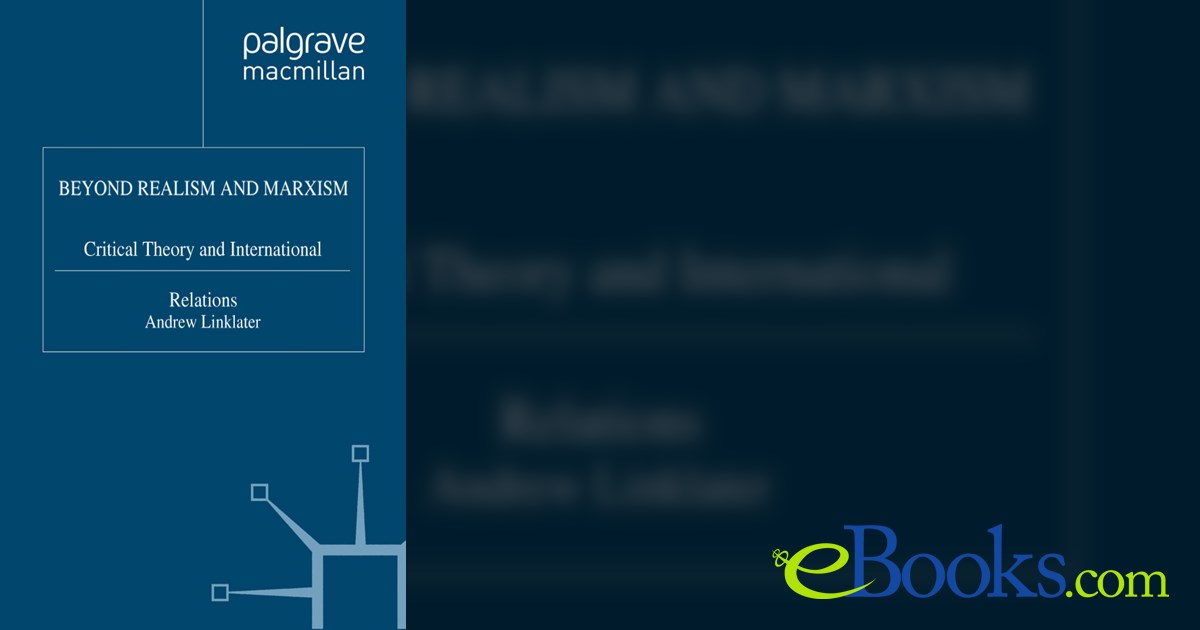 Beyond Realism and Marxism by Andrew Linklater (ebook)