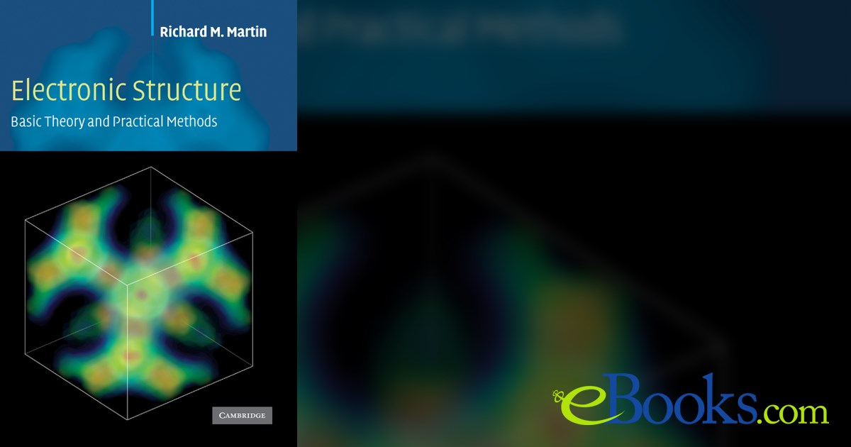 Electronic Structure by Richard M. Martin (ebook)