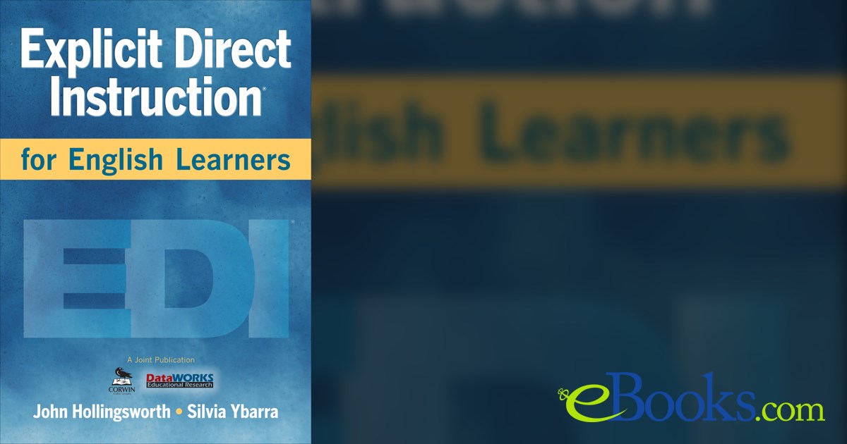 Explicit Direct Instruction for English Learners
