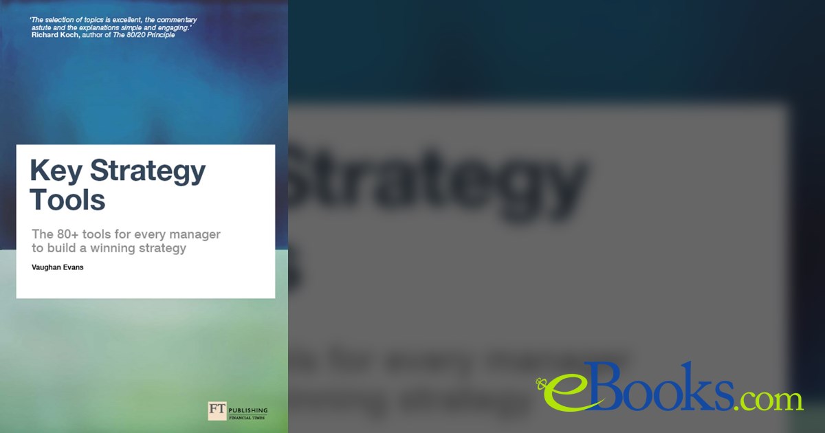 Key Strategy Tools ePub eBook by Vaughan Evans (ebook)