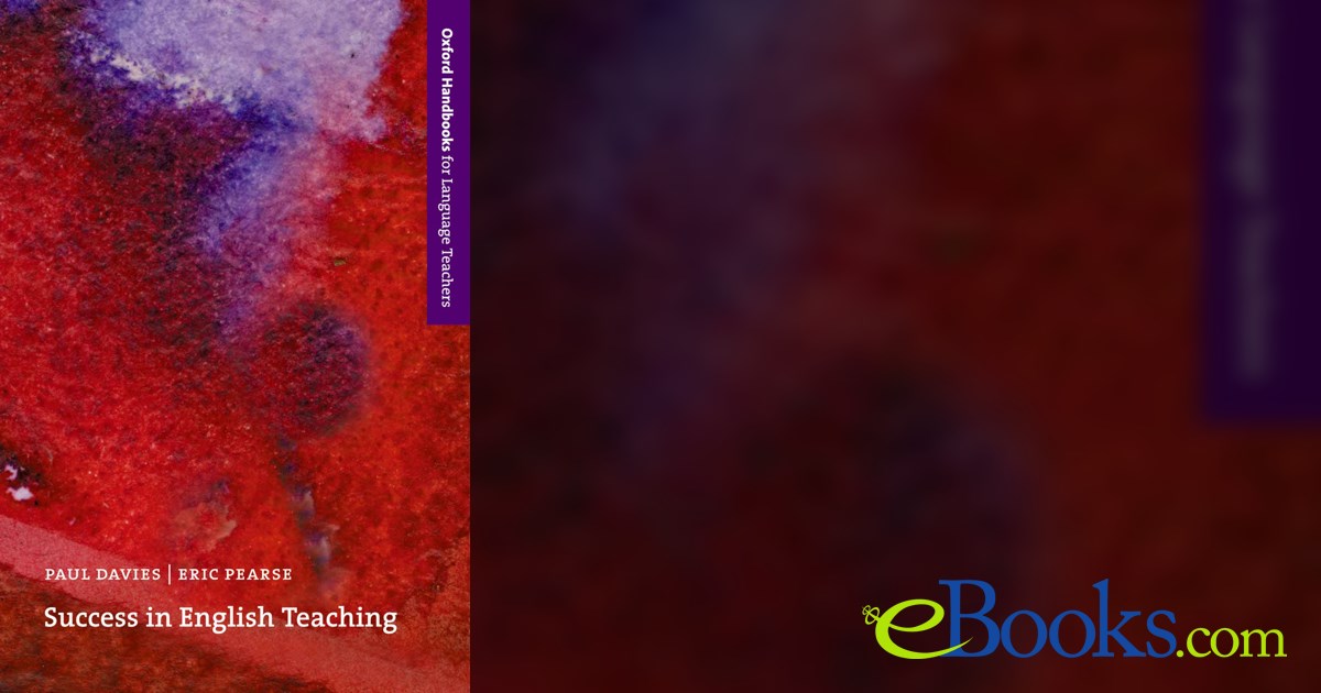 Success in English Teaching - Oxford Handbooks for Language Teachers