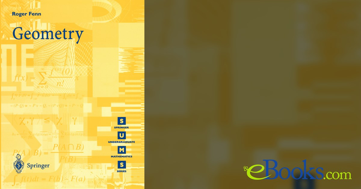 Geometry by Roger Fenn (ebook)