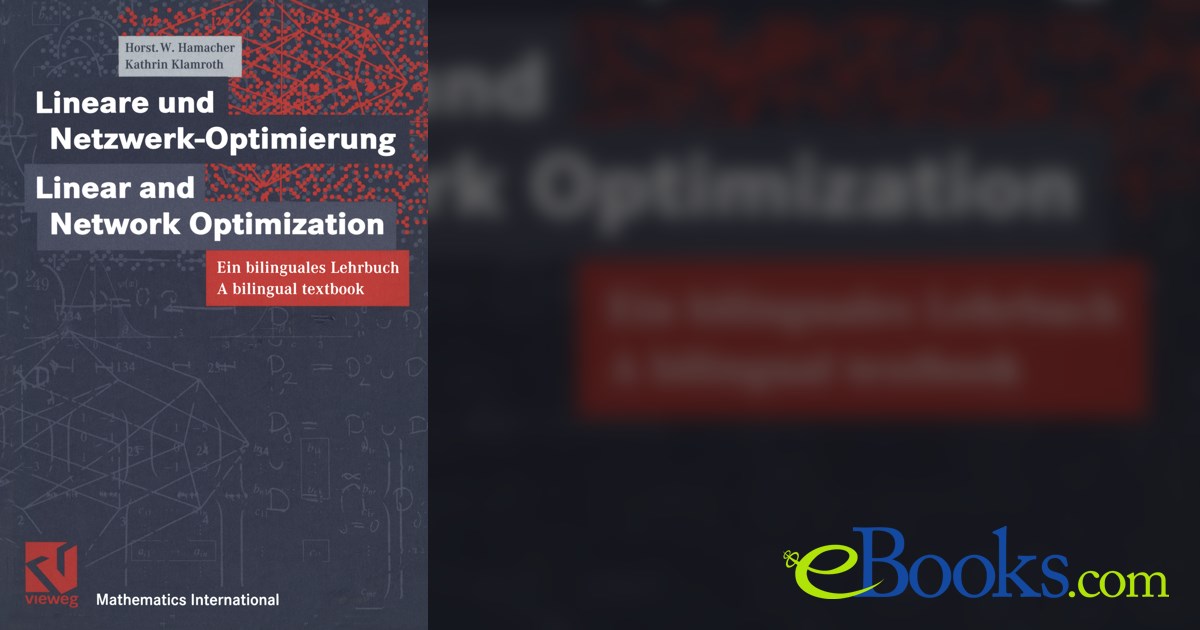 Lineare und Netzwerk-Optimierung / Linear and Network-Optimization