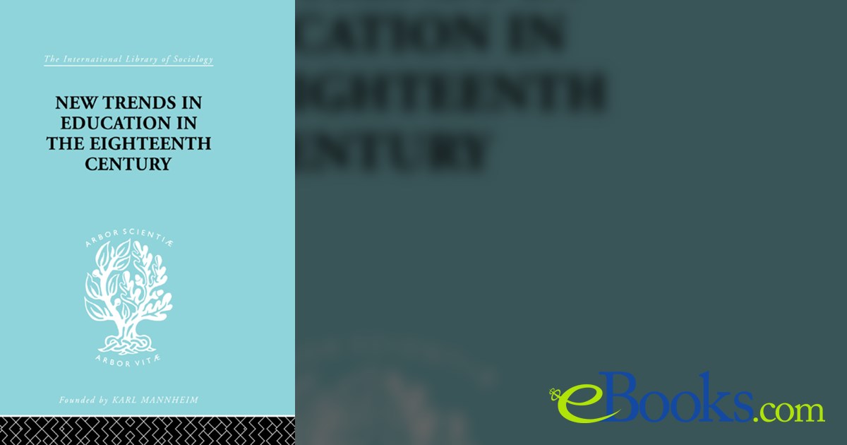 New Trends Educ 18 Cent Ils 99 by Nicholas A Hans (ebook)