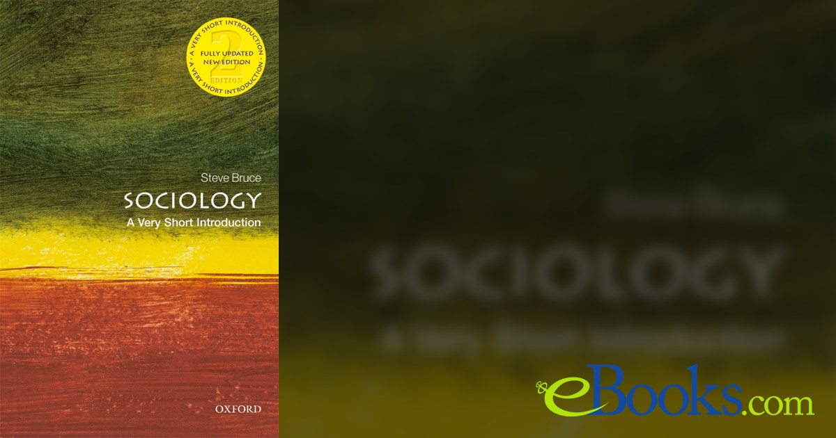 Sociology (2nd ed.) by Steve Bruce (ebook)