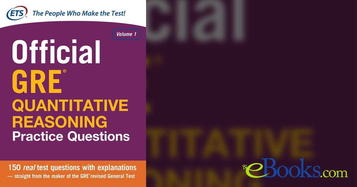 Official GRE Quantitative Reasoning Practice Questions