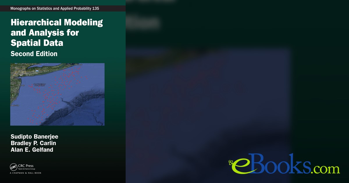 Hierarchical Modeling and Analysis for Spatial Data
