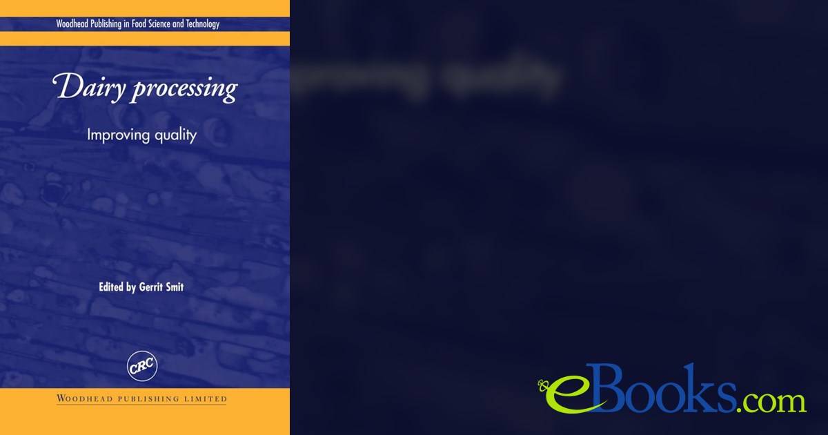 Dairy Processing by G Smit (ebook)