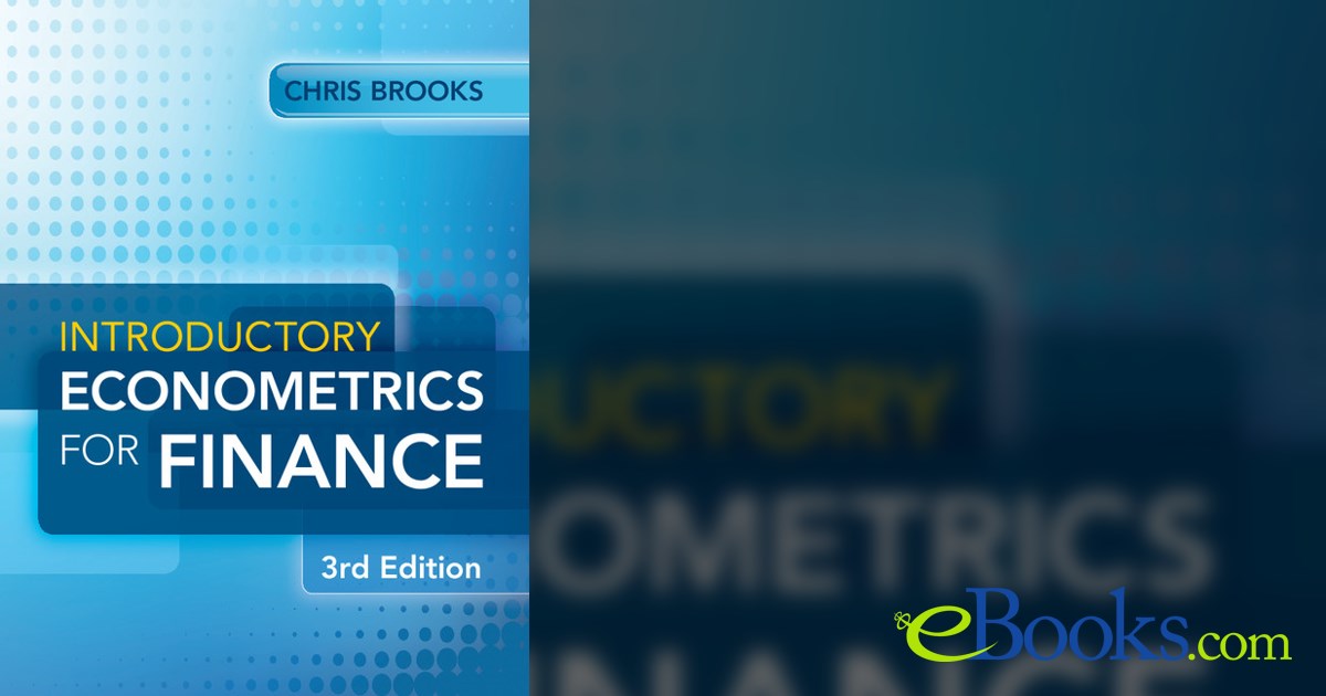 Introductory Econometrics for Finance (3rd ed.)