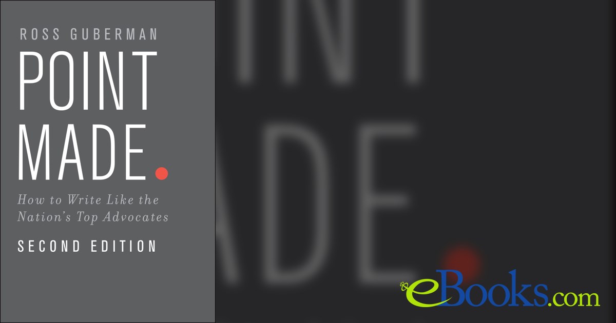 Point Made (2nd ed.) by Ross Guberman (ebook)