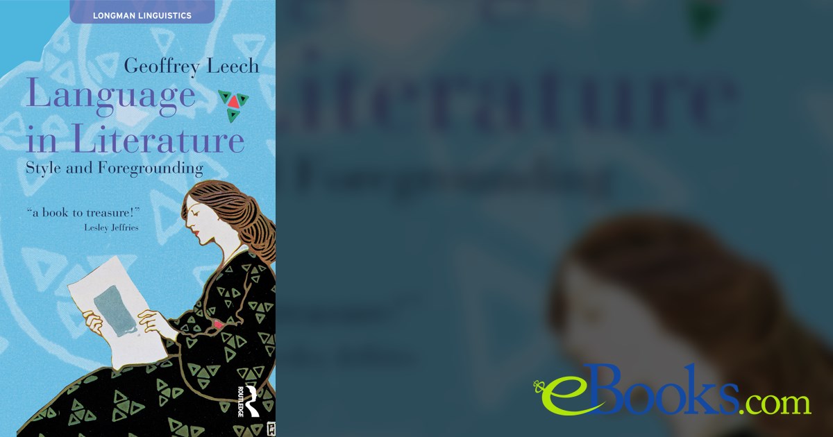 Language in Literature by Geoffrey Leech (ebook)