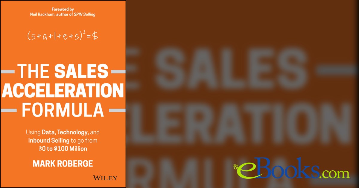 The Sales Acceleration Formula by Mark Roberge (ebook)
