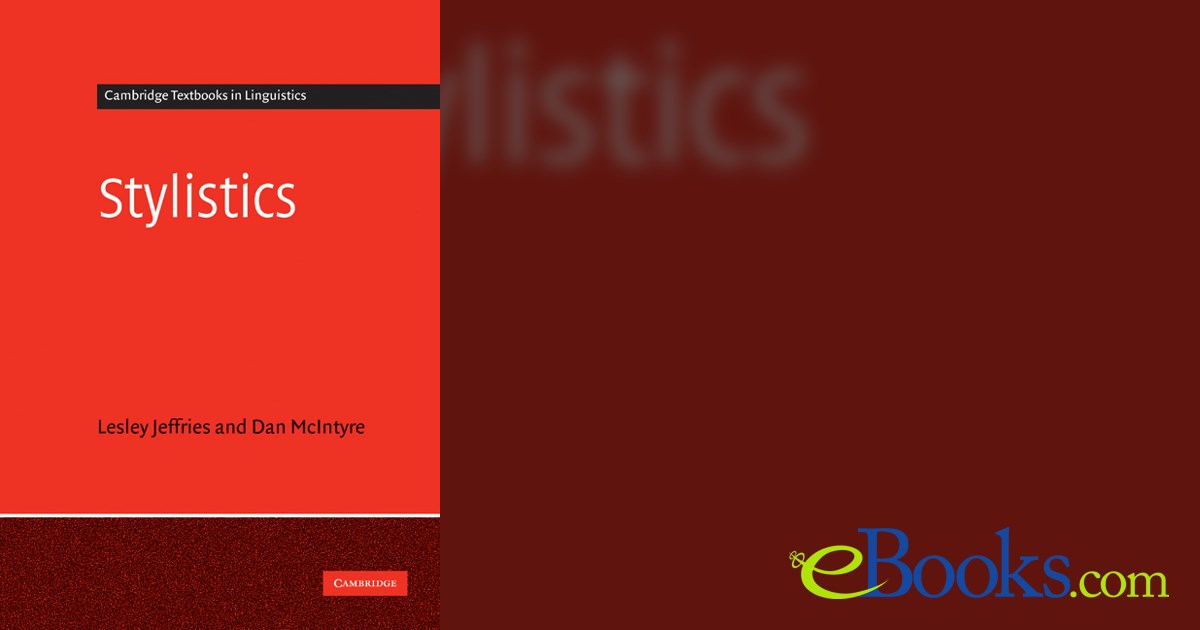 Stylistics by Lesley Jeffries (ebook)