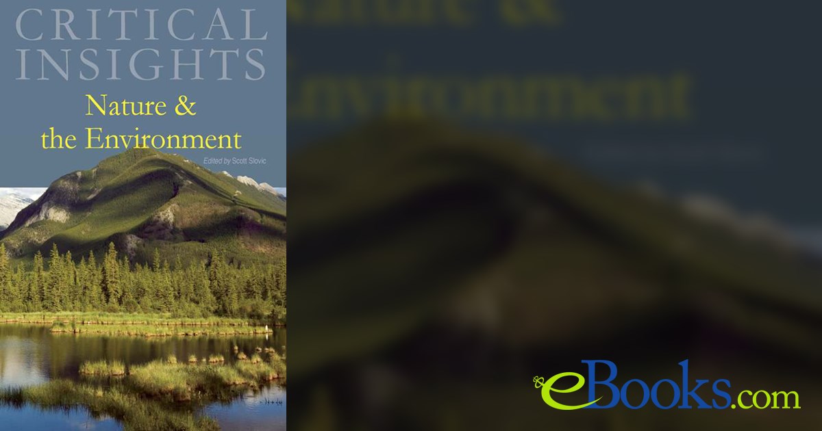 Critical Insights by Scott Slovic (ebook)