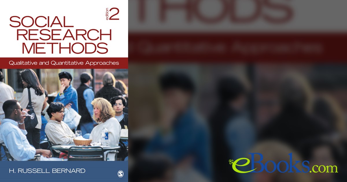 Social Research Methods (2nd ed.) by H. Russell Bernard (ebook)