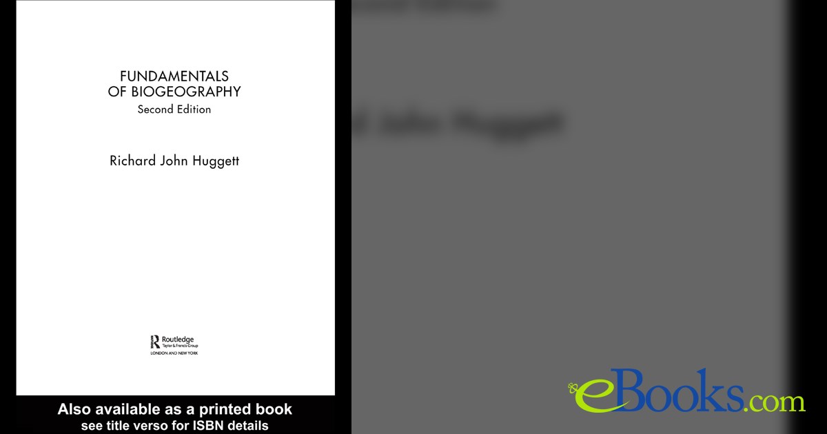 Fundamentals of Biogeography (2nd ed.)