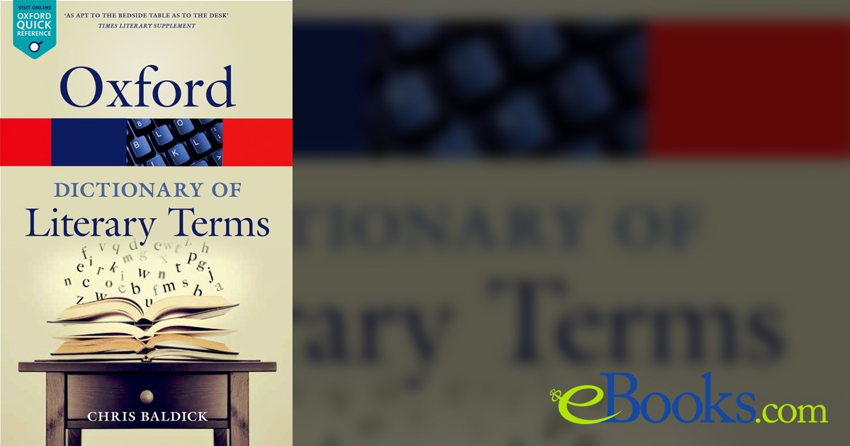 The Oxford Dictionary of Literary Terms (4th ed.)