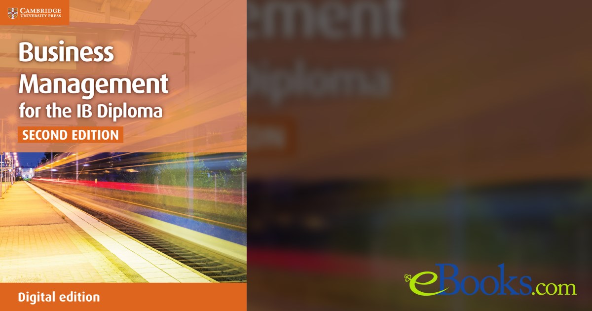 Business Management for the IB Diploma Coursebook Digital Edition