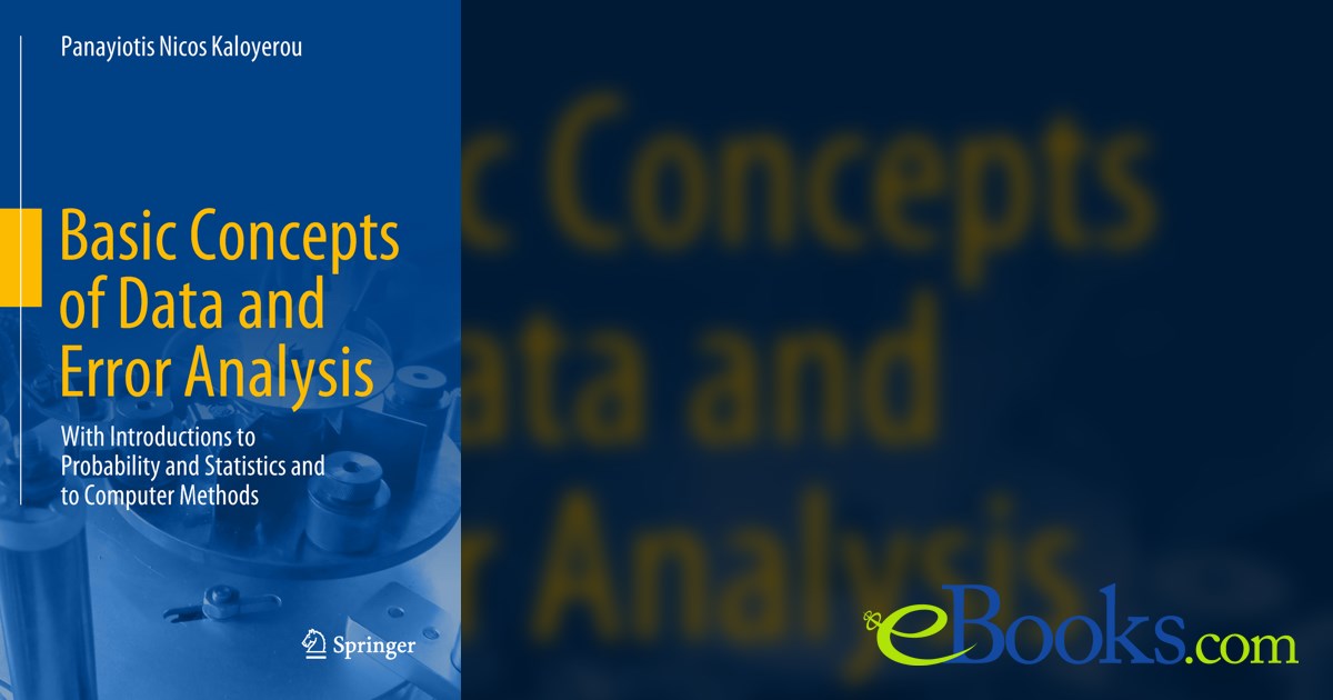 Basic Concepts of Data and Error Analysis