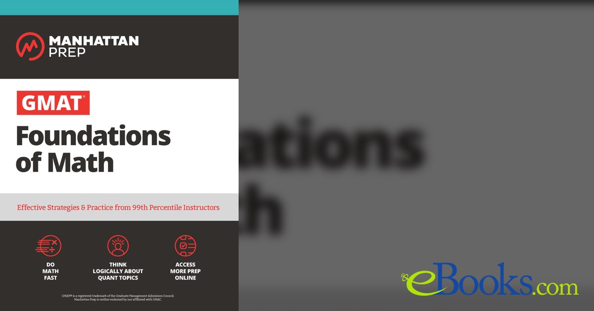 GMAT Foundations of Math by Manhattan Prep (ebook)