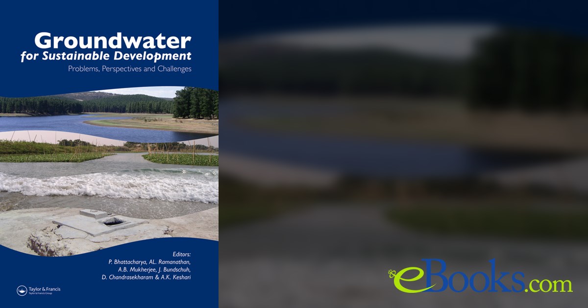 Groundwater for Sustainable Development