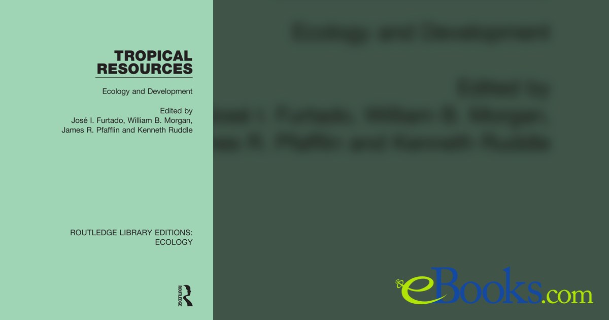 Tropical Resources by Jose I. Furtado (ebook)