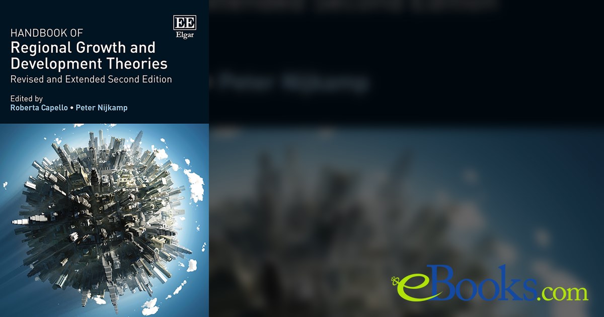 Handbook of Regional Growth and Development Theories