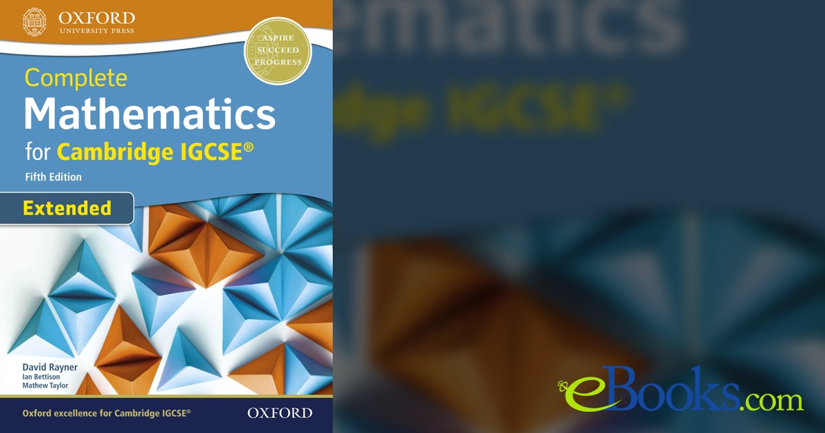 Complete Mathematics for Cambridge IGCSE® Extended (5th ed.)
