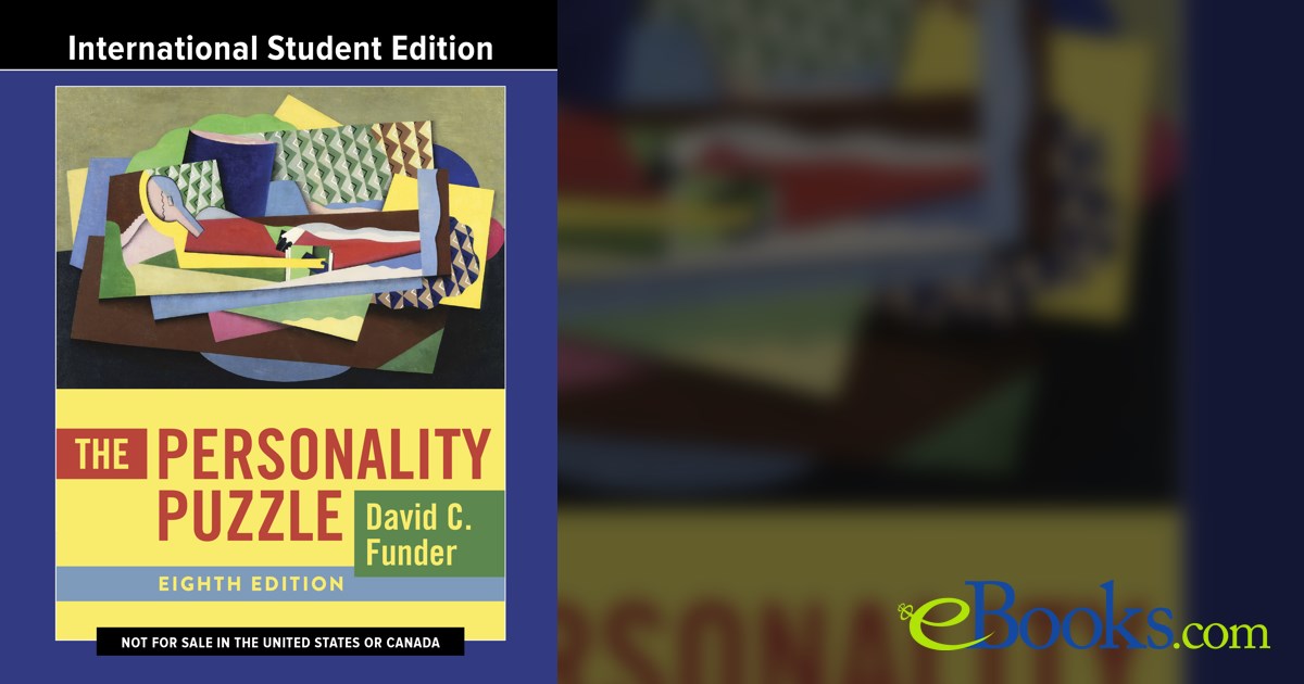 The Personality Puzzle (8th ed.) by David C. Funder (ebook)