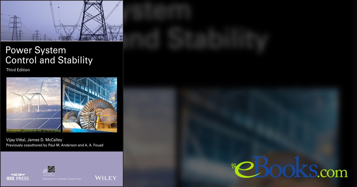 Power System Control and Stability (3rd ed.) by Vijay Vittal (ebook)