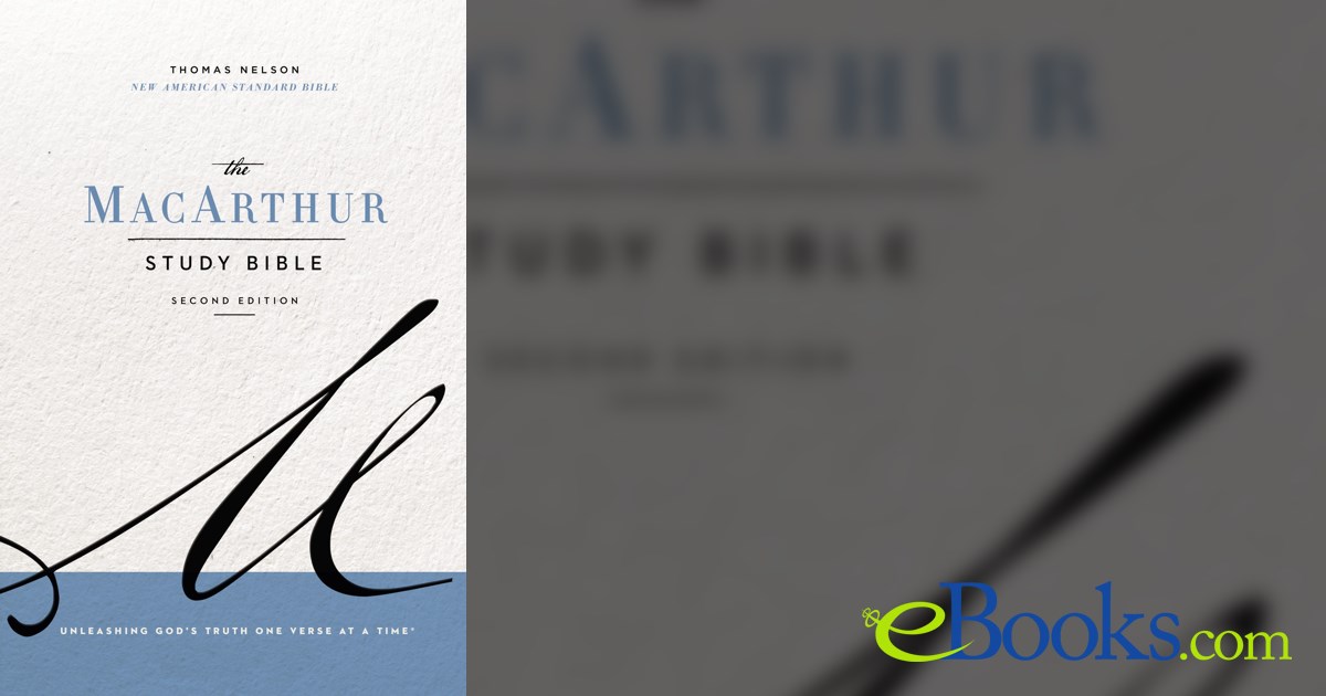 NASB, MacArthur Study Bible, 2nd Edition, 1995 Text