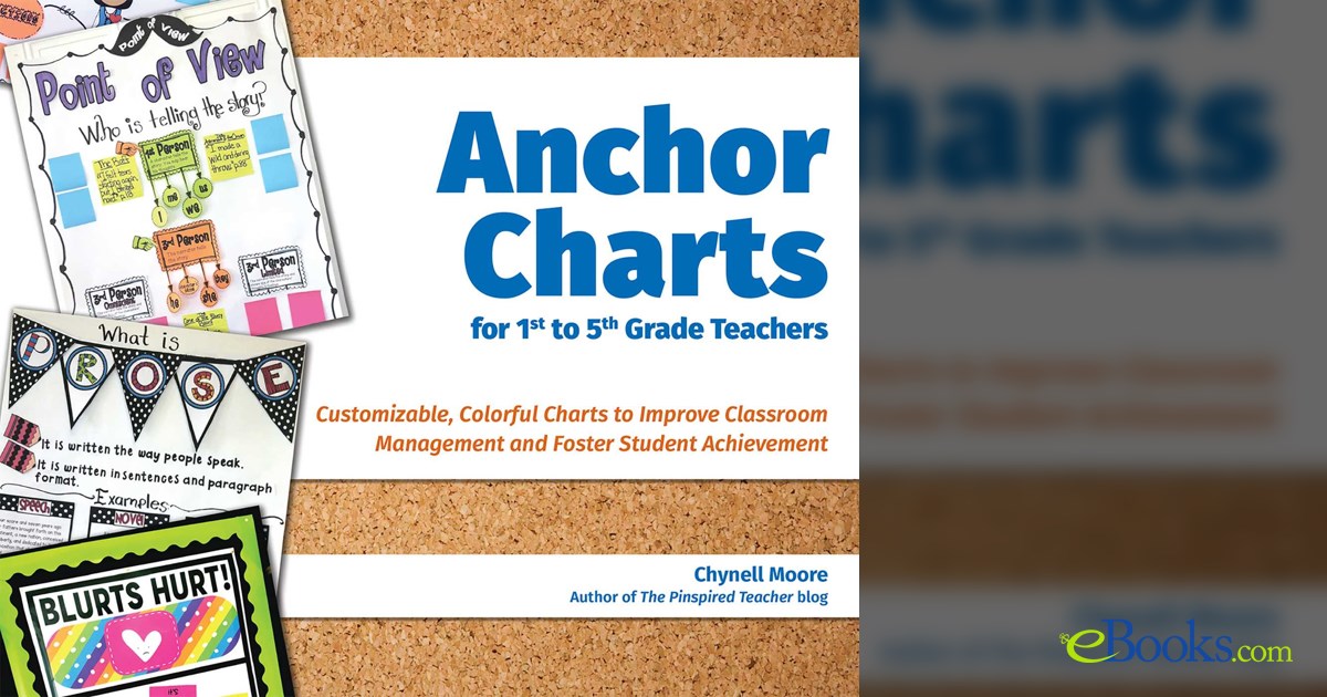 Anchor Charts for 1st to 5th Grade Teachers by Chynell Moore (ebook)