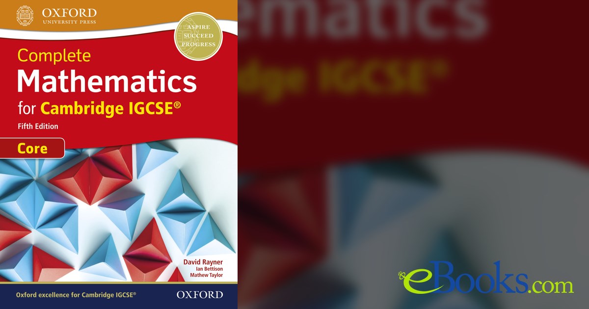 Complete Mathematics for Cambridge IGCSE® Core (5th ed.)