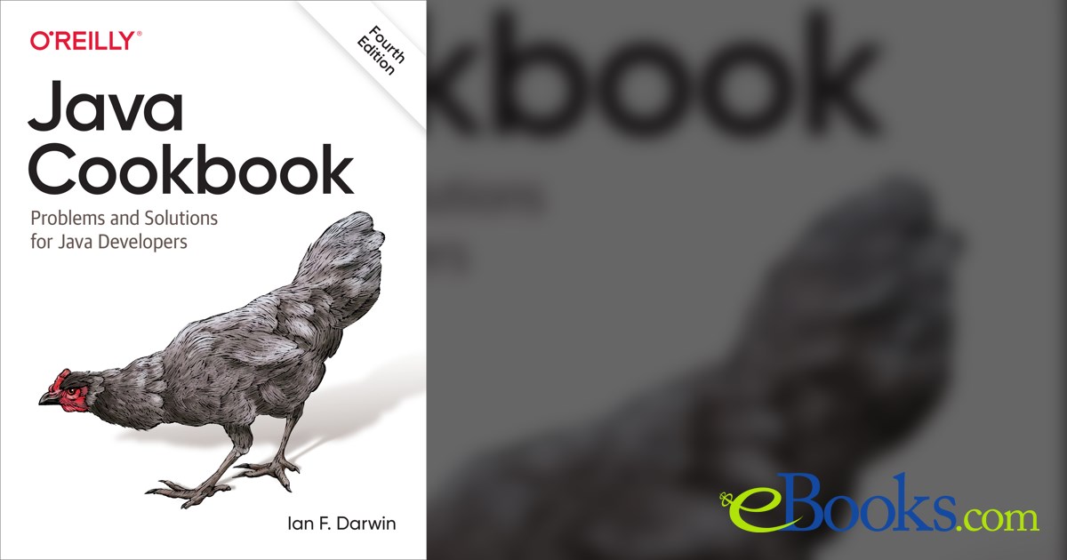 Java Cookbook 4th Ed By Ian F Darwin Ebook
