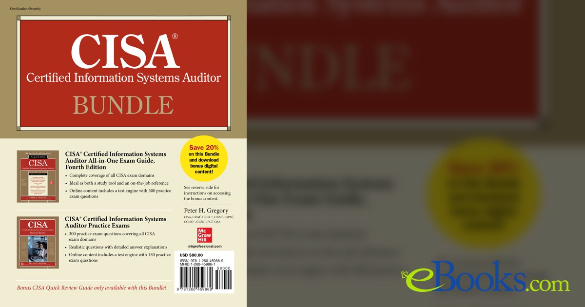 CISA Certified Information Systems Auditor Bundle