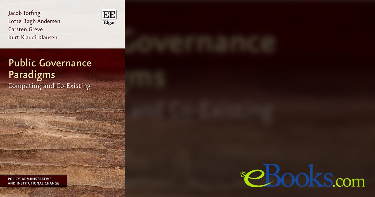 Public Governance Paradigms by Jacob Torfing (ebook)