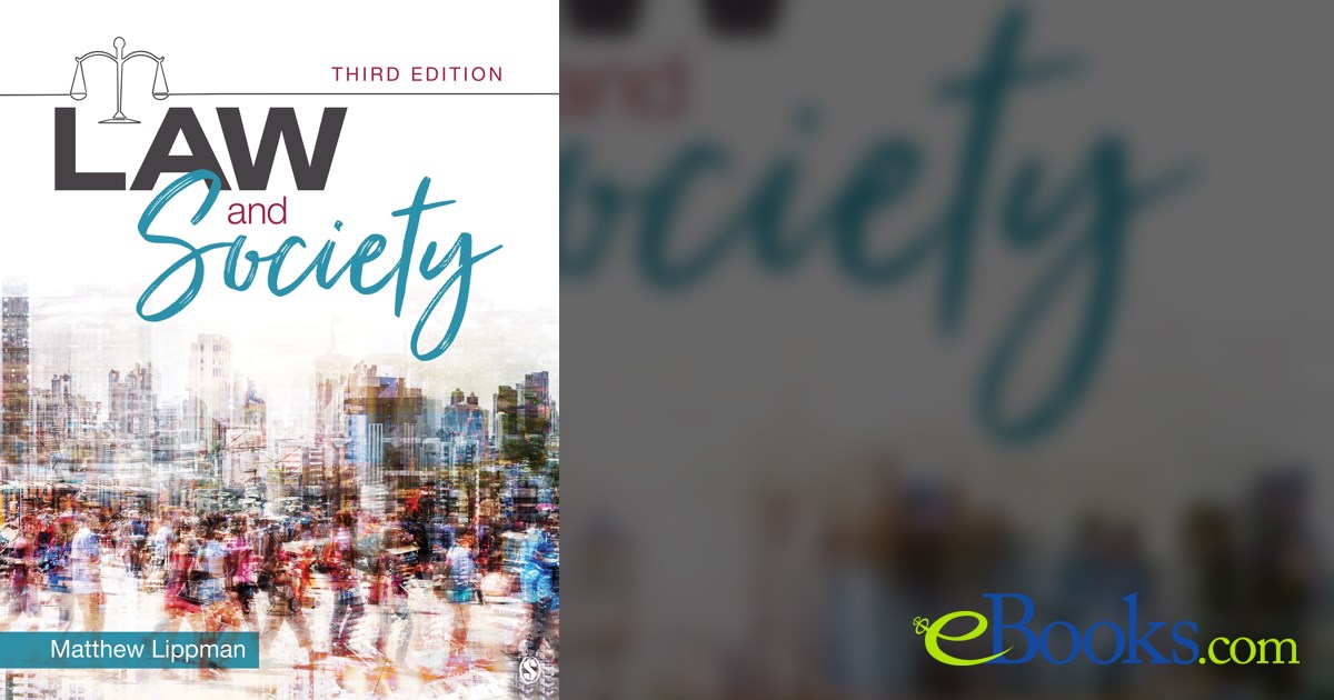 Law and Society (3rd ed.) by Matthew Lippman (ebook)