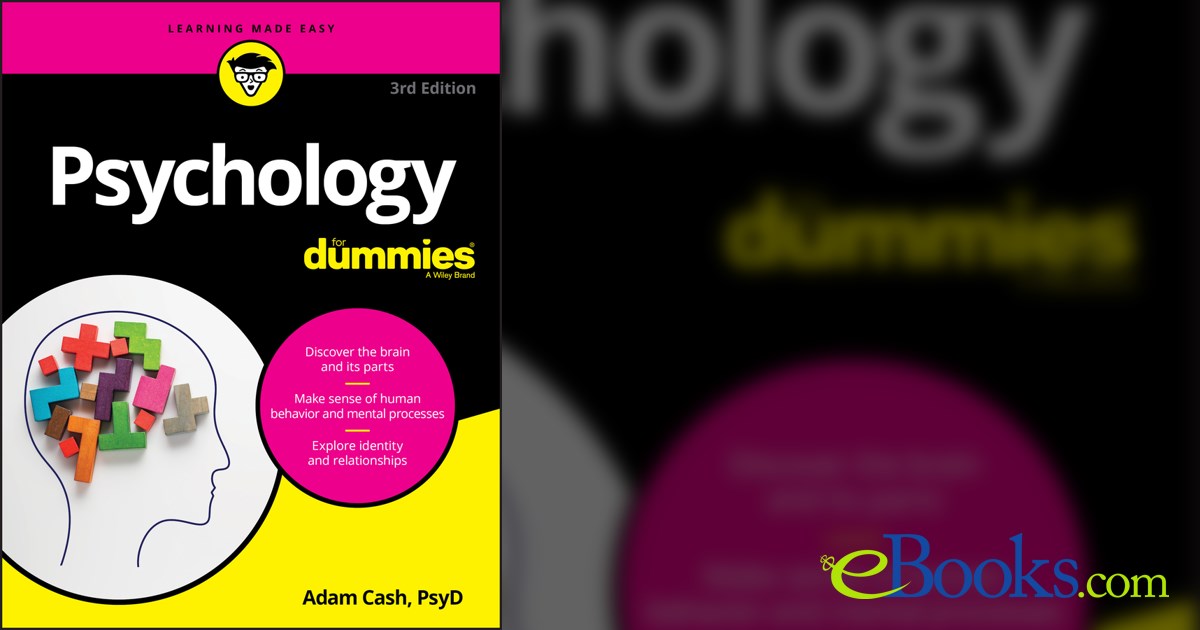 Psychology For Dummies (3rd ed.) by Adam Cash (ebook)
