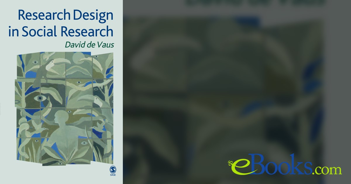 Research Design in Social Research by David de Vaus (ebook)