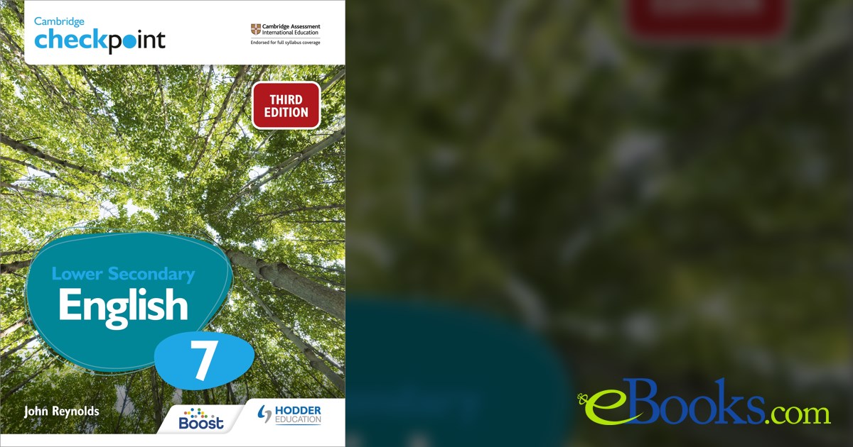 Cambridge Checkpoint Lower Secondary English Student's Book 7