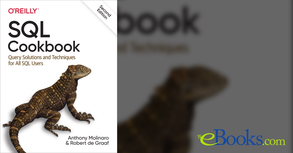 SQL Cookbook (2nd ed.) by Anthony Molinaro (ebook)