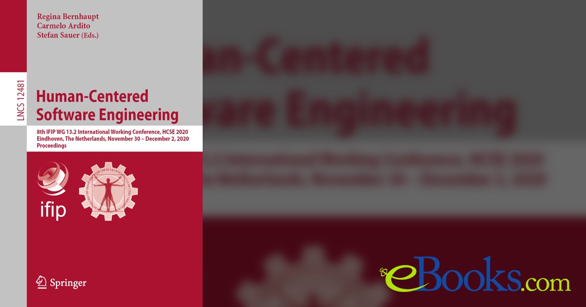 Human-Centered Software Engineering by Regina Bernhaupt (ebook)