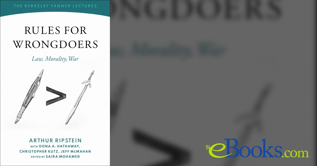 Rules for Wrongdoers by Arthur Ripstein (ebook)