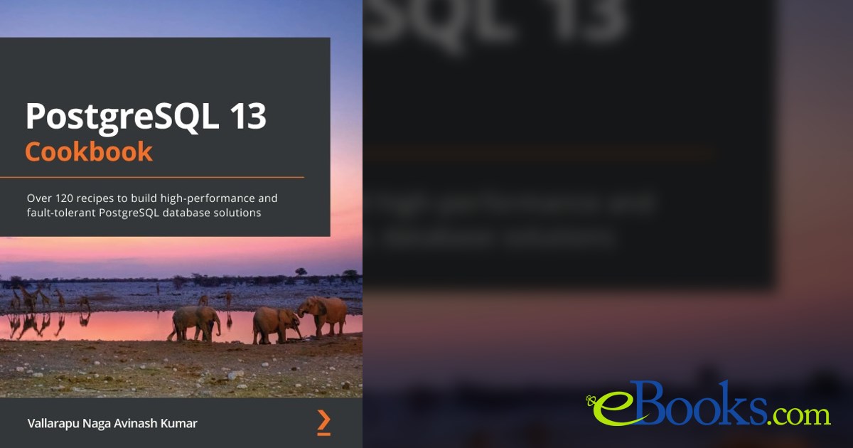 PostgreSQL 13 Cookbook by Vallarapu Naga Avinash Kumar (ebook)