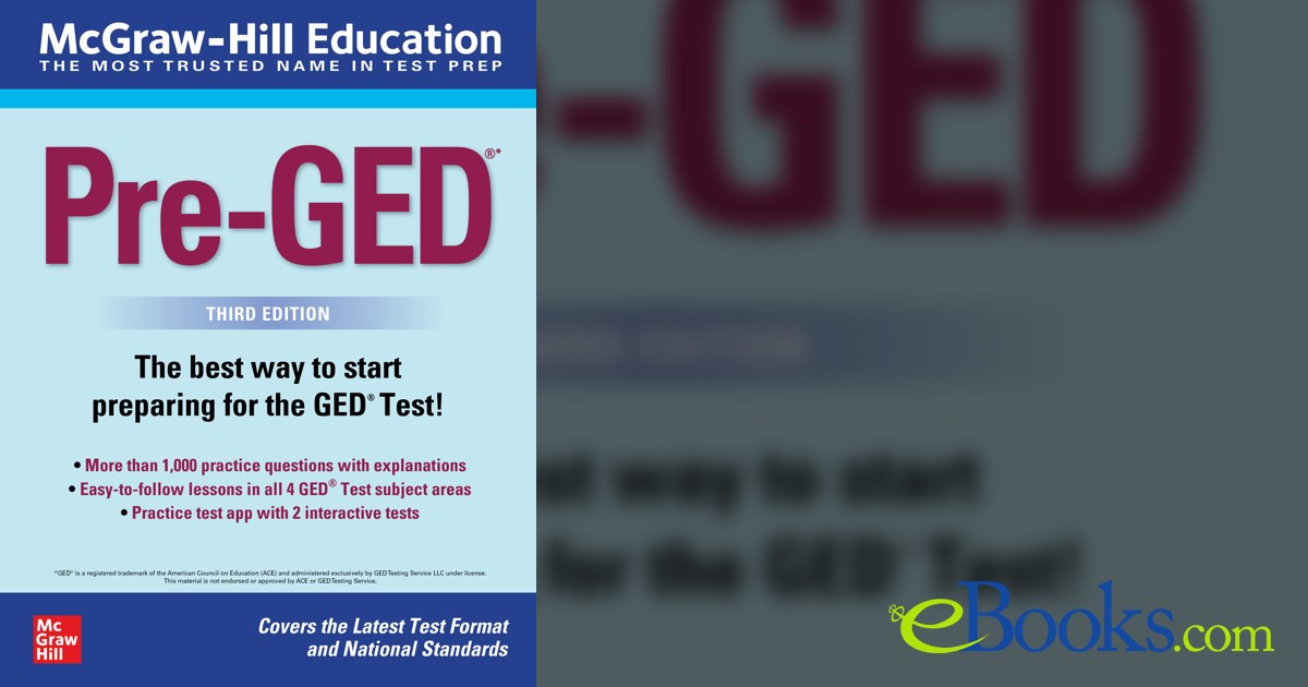 McGraw-Hill Education Pre-GED, Third Edition (3rd ed.)