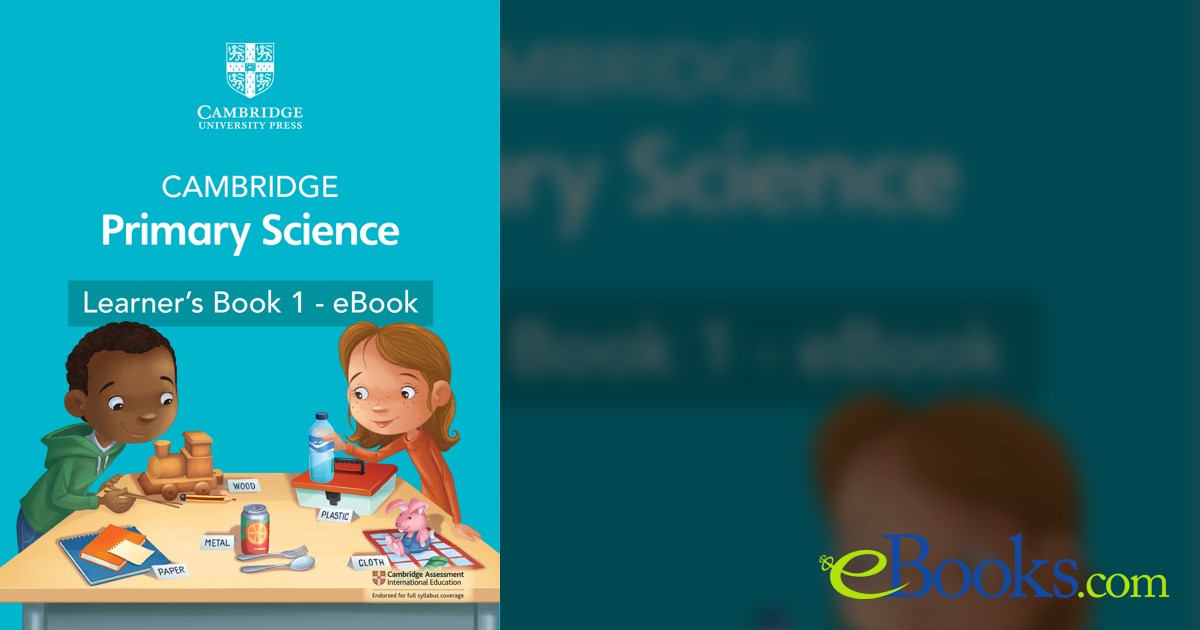 Cambridge Primary Science Learner's Book 1 - eBook (2nd ed.)