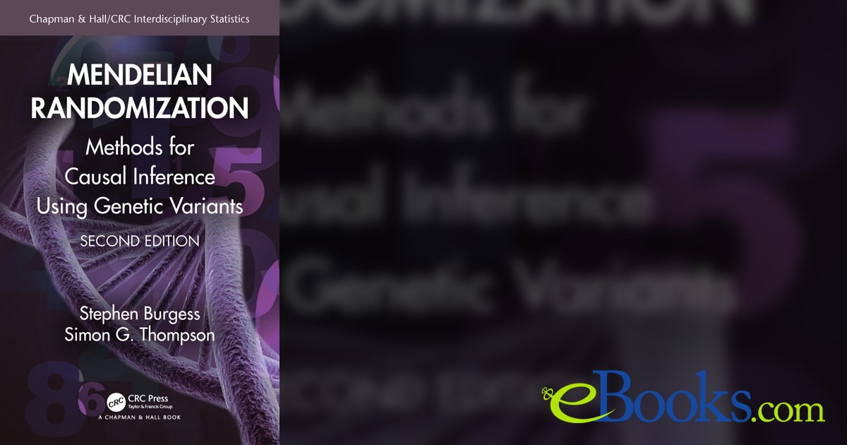 Mendelian Randomization 2nd Ed By Stephen Burgess Ebook
