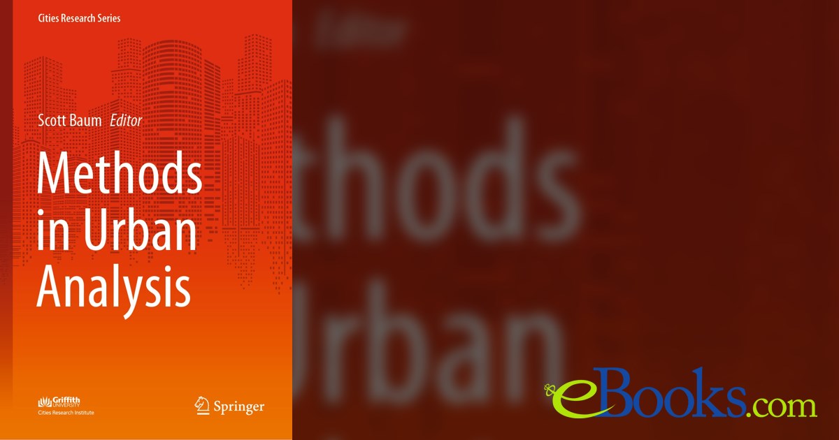 Methods in Urban Analysis by Scott Baum (ebook)