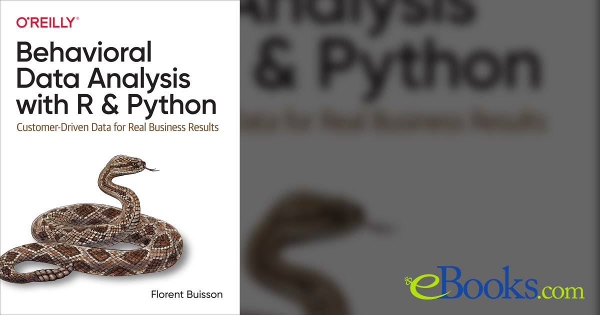 Behavioral Data Analysis With R And Python 1505