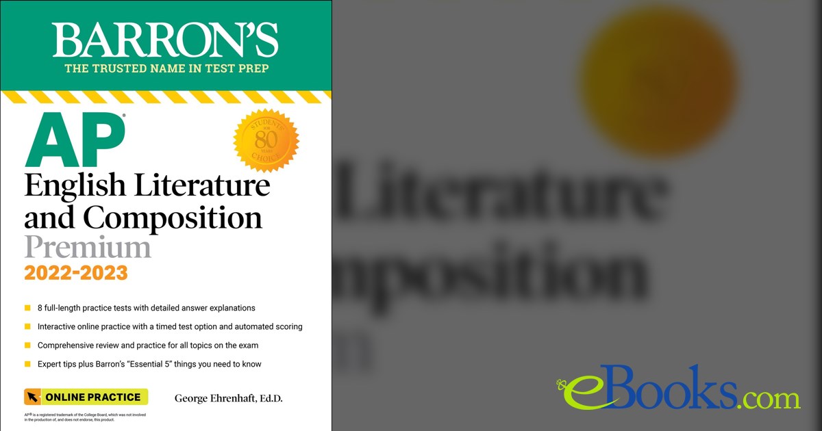 AP English Literature and Composition Premium, 2022-2023: 8 Practice ...